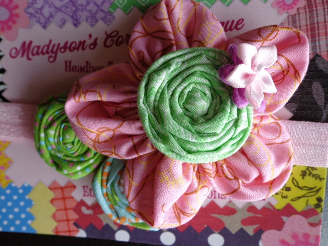 Matilda Jane Homegrown Ginger.baby Headband.toddler Headband.littlegirl ...