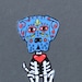 Day of the Dead Labrador Car Sticker # 118/146 - Etsy