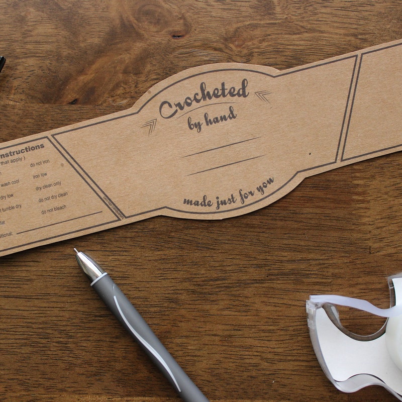 Crochet Labels - Etsy