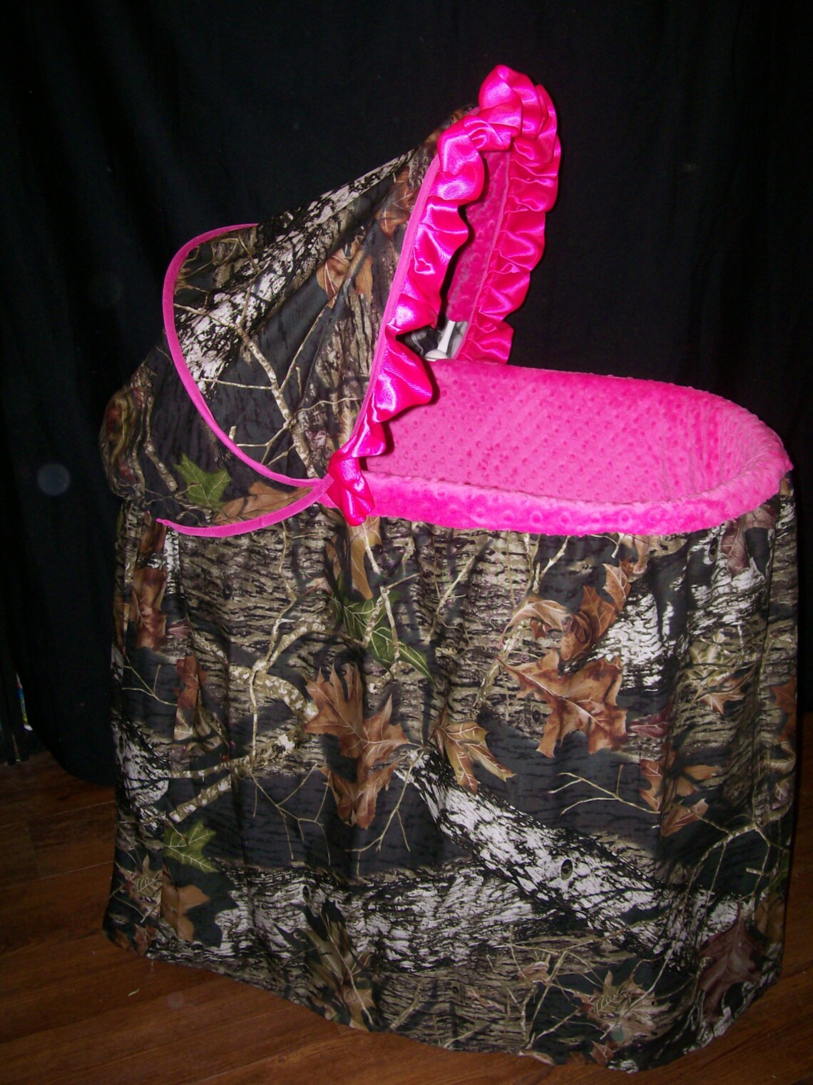 Custom Camo and Minky Bassinet Covers | Etsy