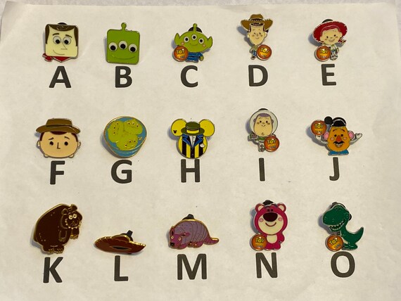 Disney Pins 12 Your Choice Toy Story - Etsy