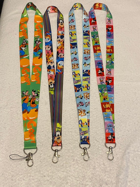 GOOFY Disney Lanyards ID Holder Badge Holder Keychain | Etsy