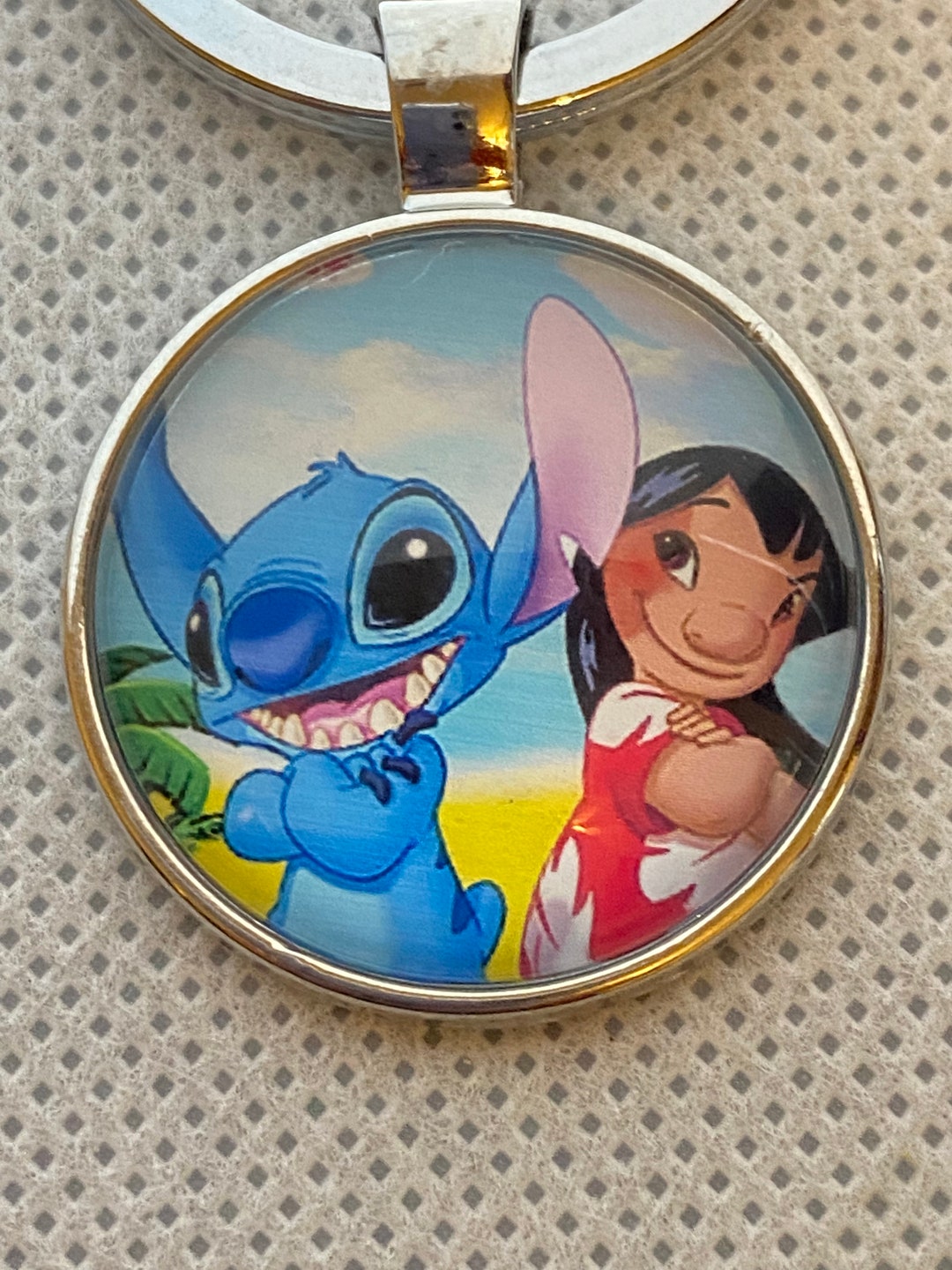 LILO AND STITCH Keychain Keyring Disney Gift Disney - Etsy