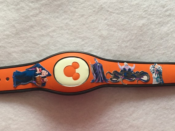 Magic Band Decal Set Disney Villains Maleficent / Cruella | Etsy
