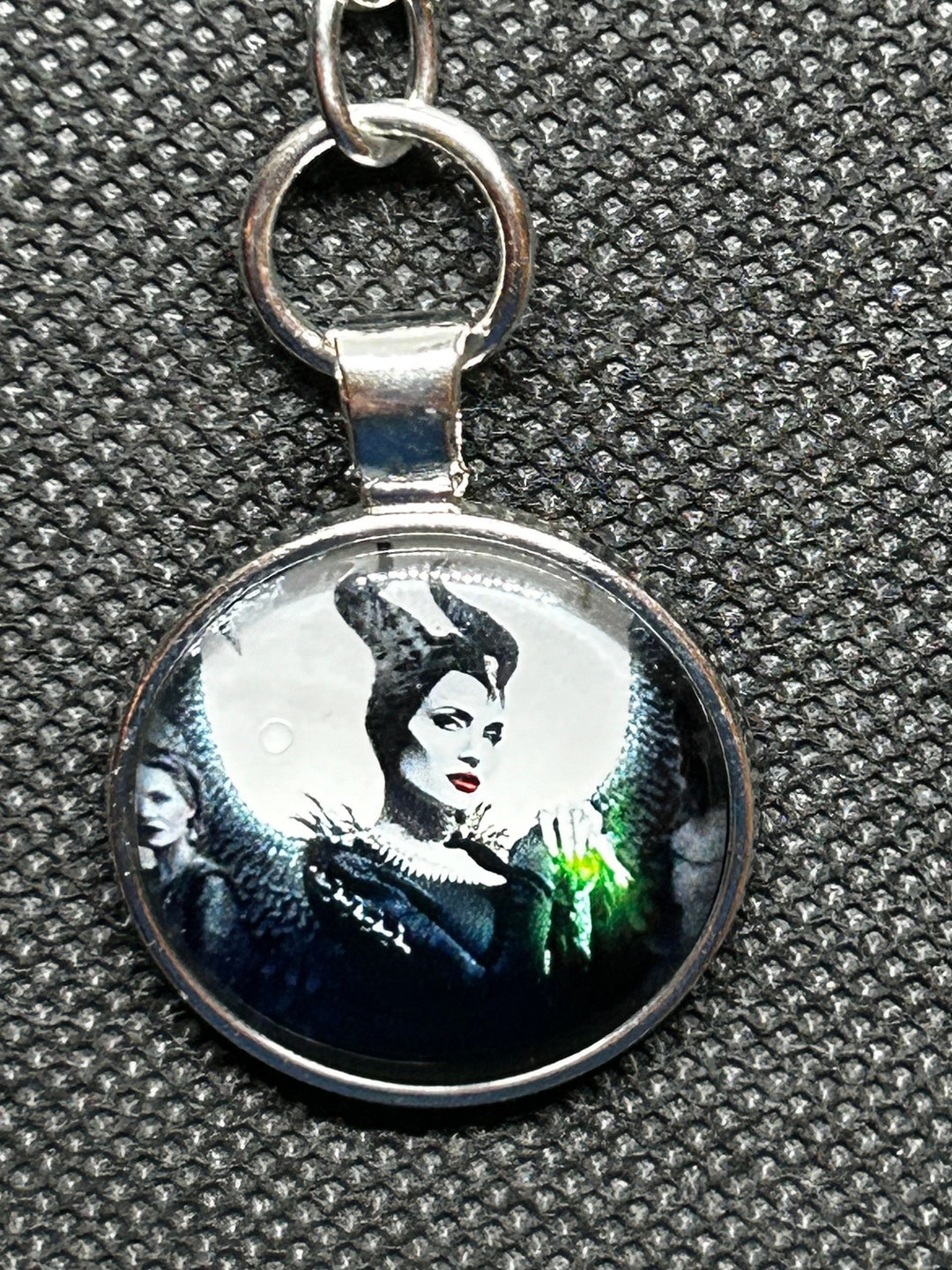MALEFICENT Movie Keychain Keyring Disney Villains - Etsy