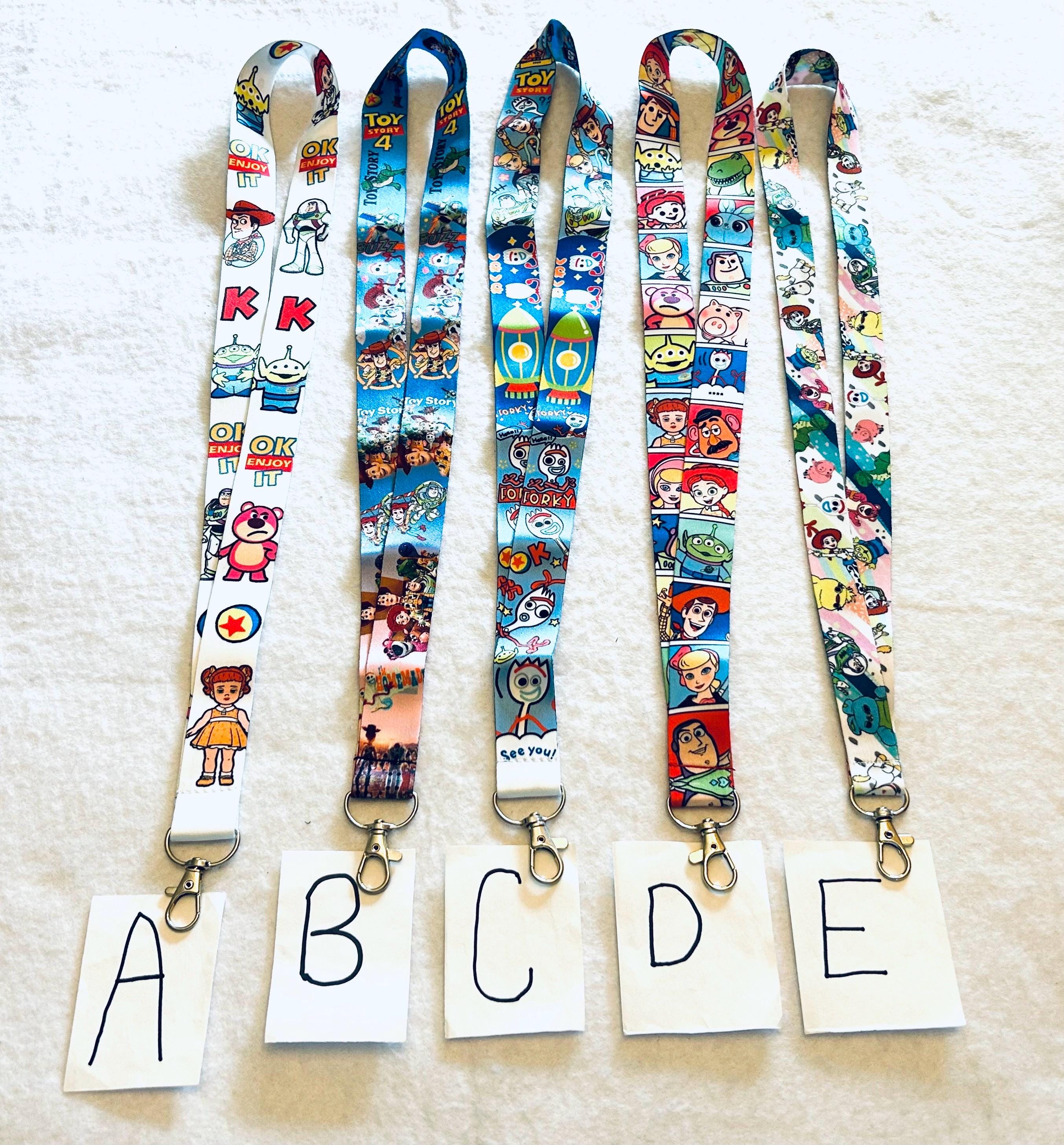 TOY STORY Disney Pins Lanyard Set - Lanyard Starter Set - Disney ...