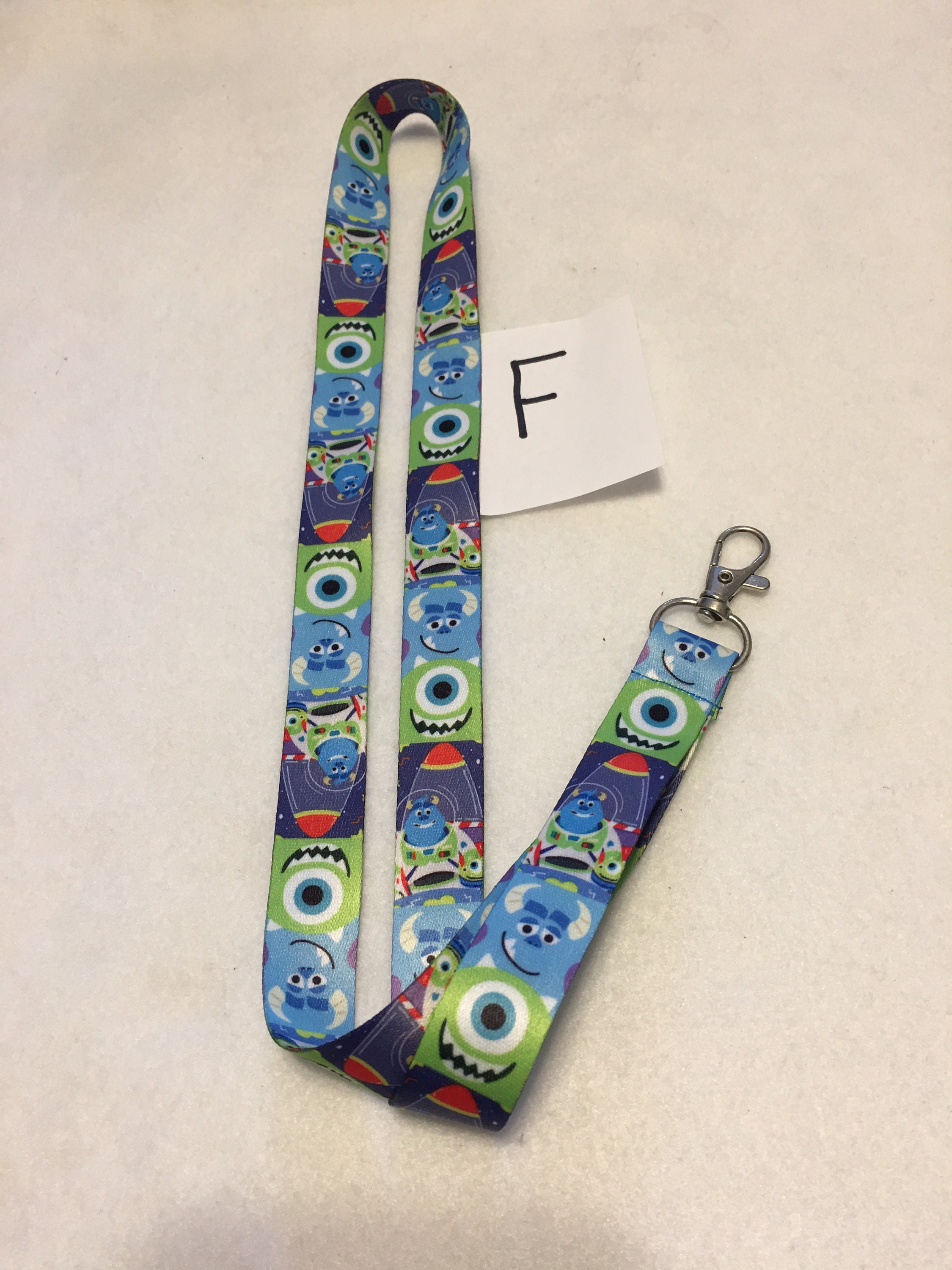 MONSTERS Disney Pins Lanyard Set Lanyard Starter Set | Etsy