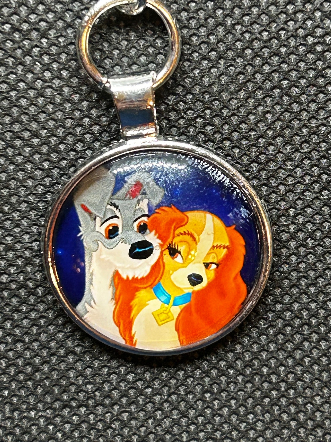 LADY and the TRAMP Keychain Keyring Disney Gift - Etsy