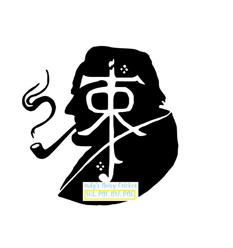 JRR Tolkien Silhouette LOTR Author SVG Vector - Etsy