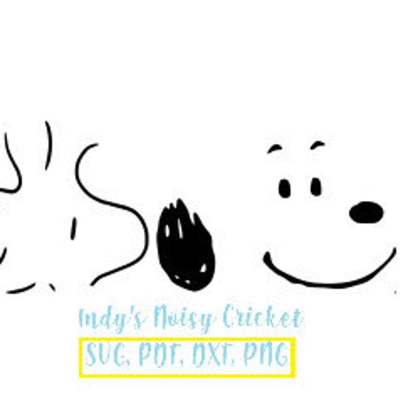 Snoopy Outline - Etsy