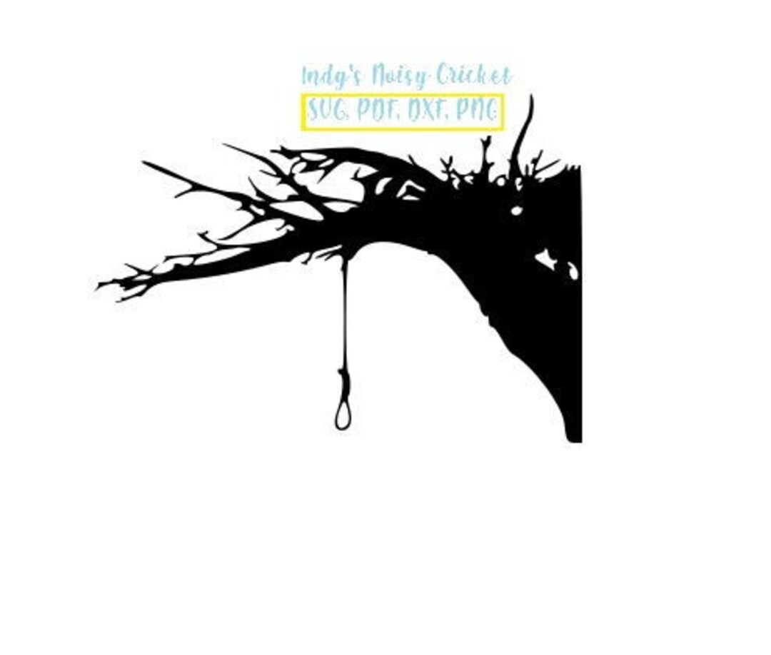 Halloween The Conjuring Tree with Noose Horror Film SVG Vector - Etsy ...