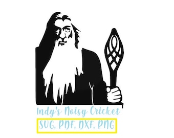 Gandalf Vector - Etsy
