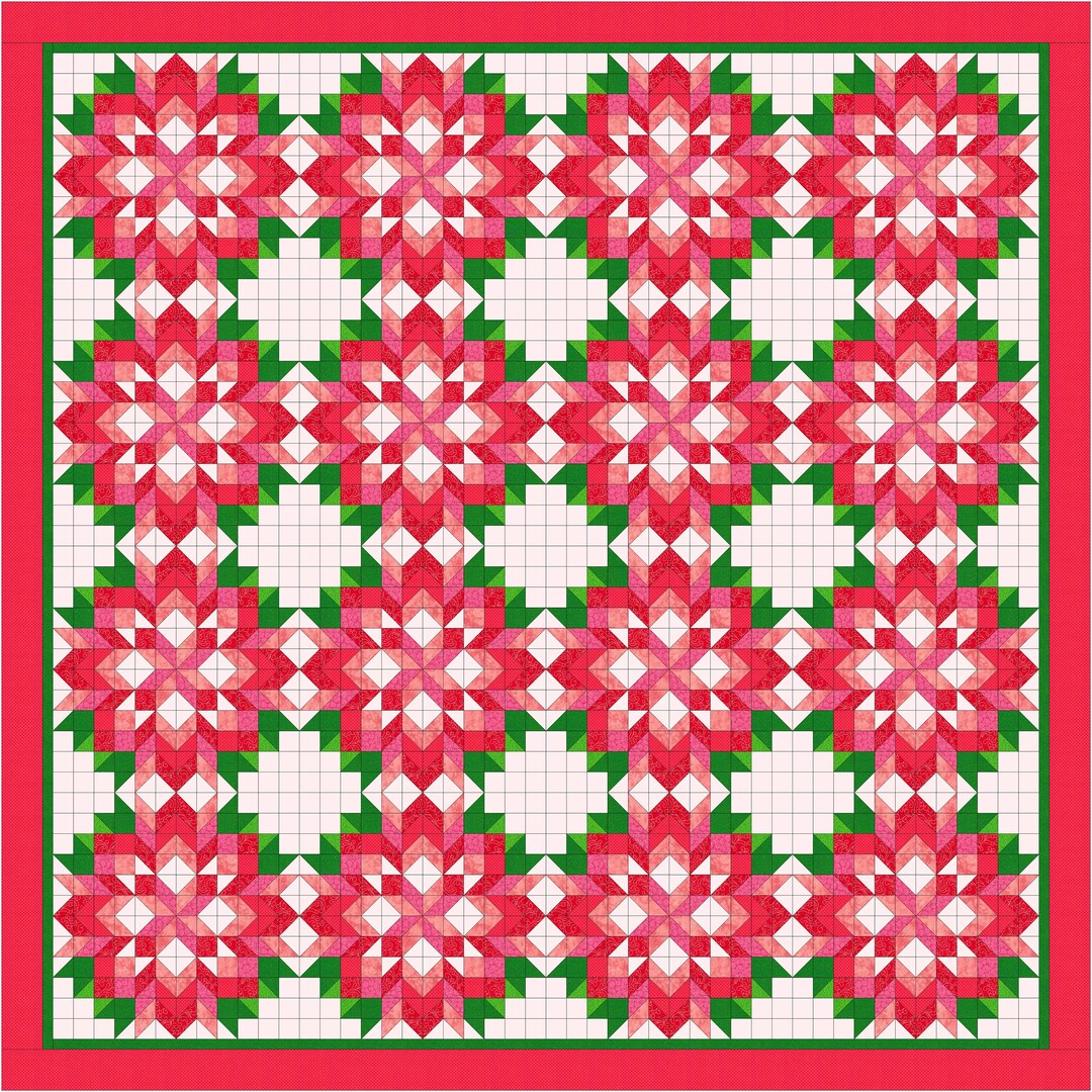 Carpenter Rose King Size PDF INSTANT DOWNLOAD - Etsy