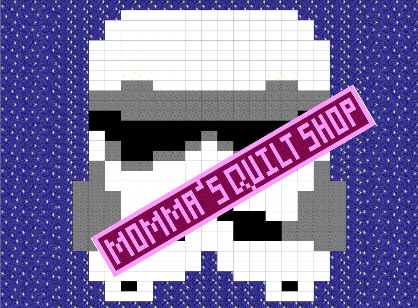 Storm Trooper Star Wars Twin Size Quilt Pattern PDF INSTANT DOWNLOAD - Etsy