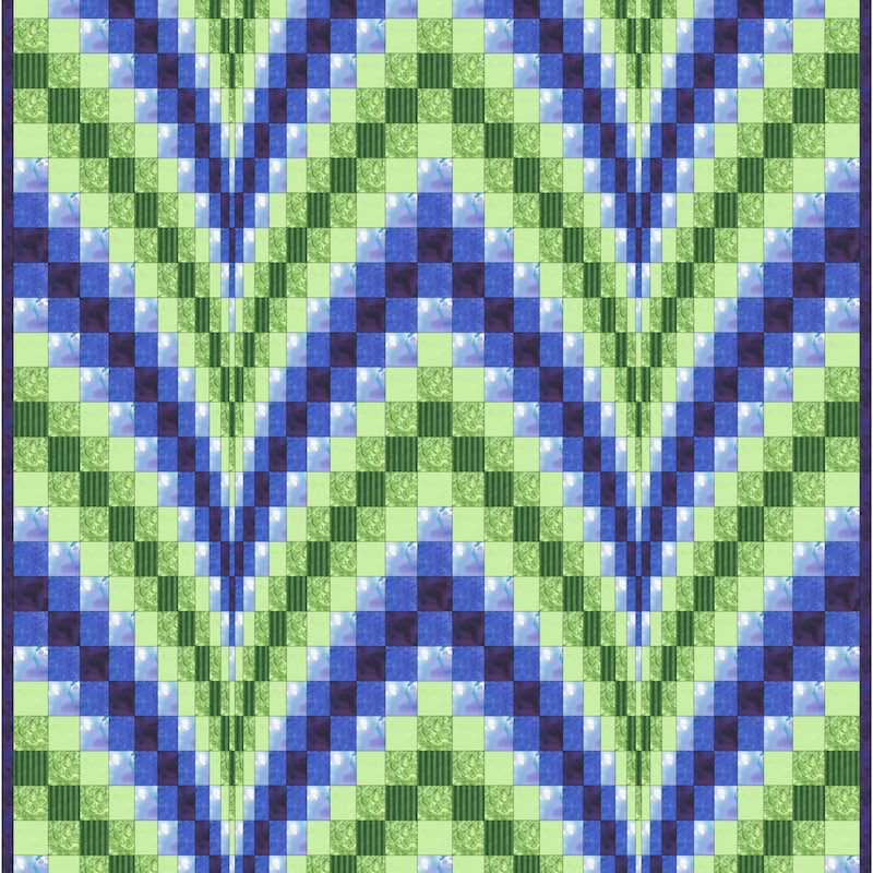 Bargello Quilt Pattern - Etsy