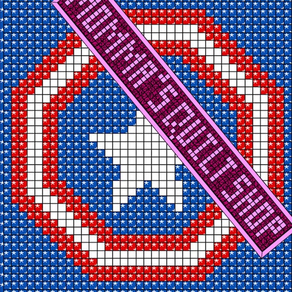 Captain America Quilt Pattern - Etsy