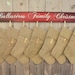 Custom Stocking Display Sign - Stocking Hanger - Christmas Stocking ...
