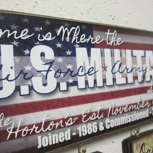 U.S. Military Duty Station Military Sign - Multiple Branches - Marines ...