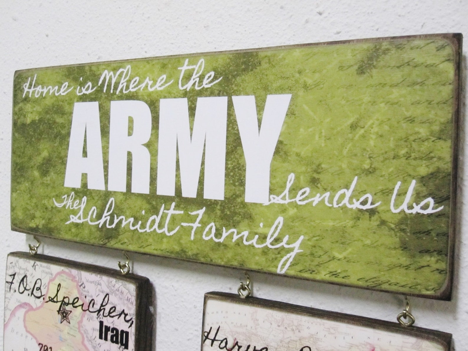 Army Sign Military Sign Military Duty Station Sign - Etsy