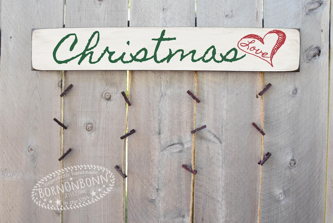 Christmas Sign - Holiday Sign - Christmas Wall Sign - Holiday Wall Sign ...