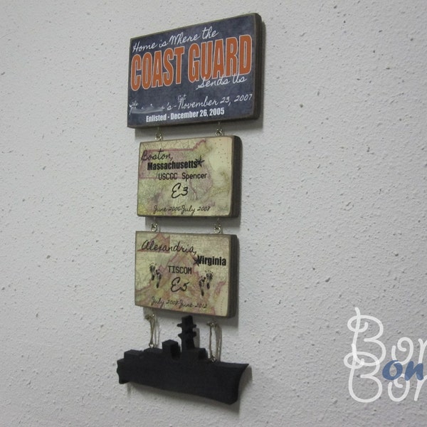 Us Coast Guard Sign - Etsy