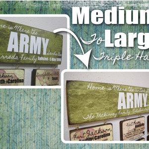 Military Home Sign - Home is Where the Army, Navy, Air Force, Marine ...