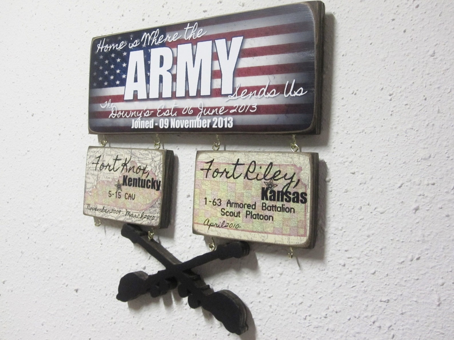 Army Sign Military Sign Military Duty Station Sign - Etsy