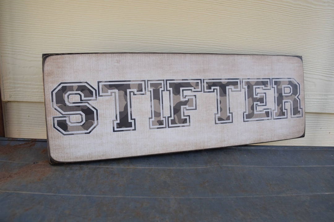 Army Camo Family Name Sign - Army Military Sign - Military Sign ...