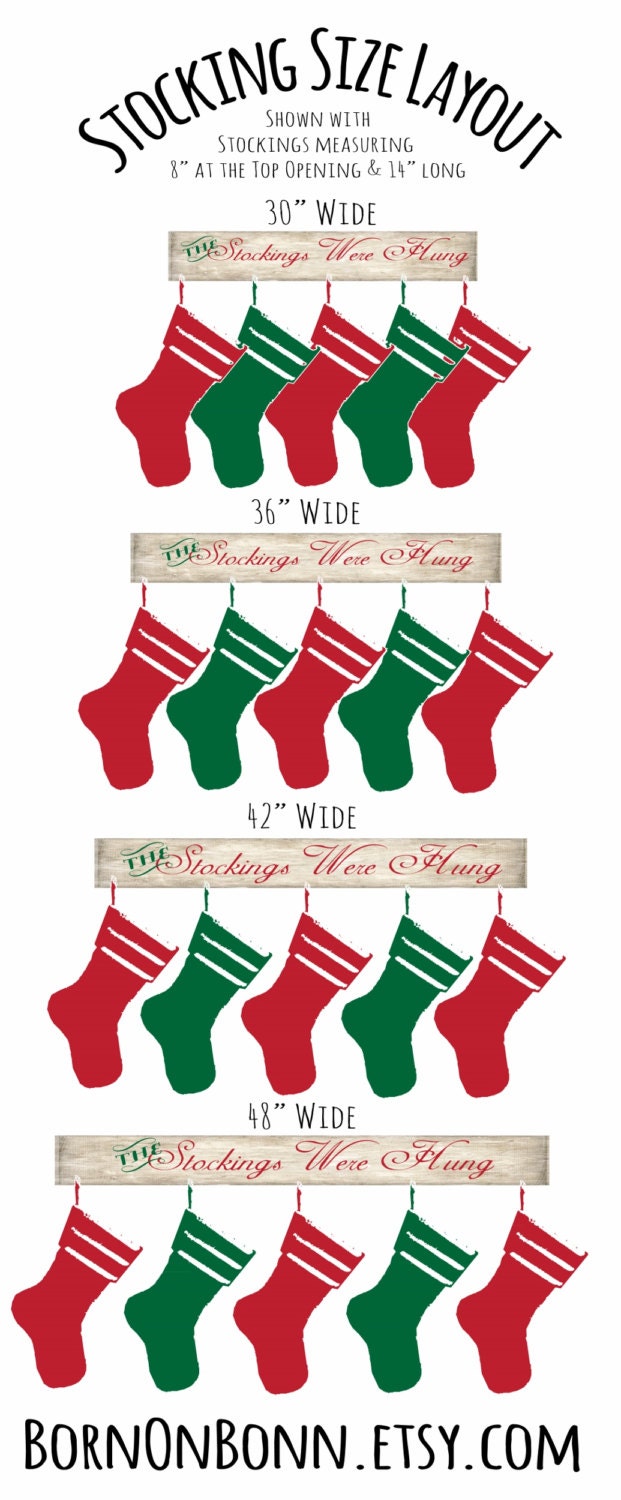 Red Stocking Wall Hanger Décor for Christmas Stocking Hanger | Etsy