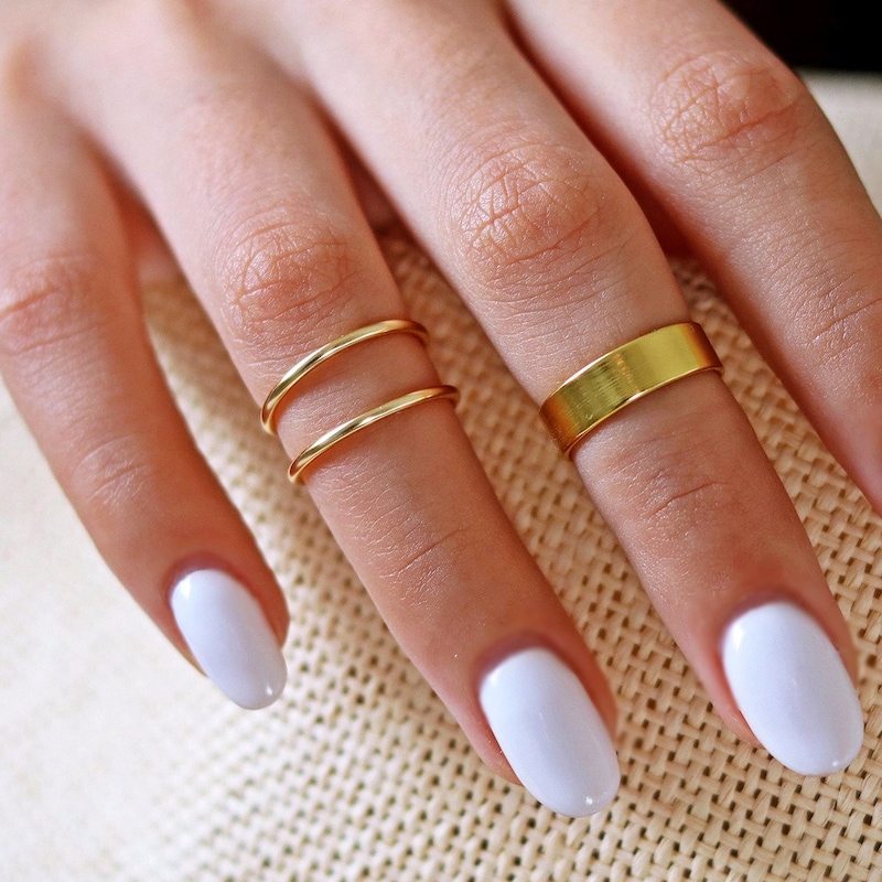 Mid Knuckle Ring - Etsy