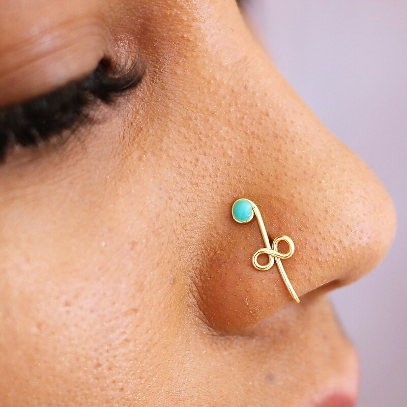 Cuff Nose Ring - Etsy