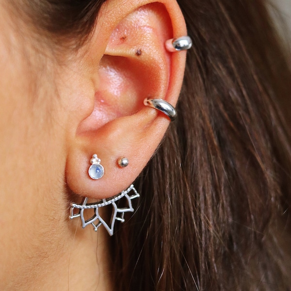 Front Back Earrings - Etsy