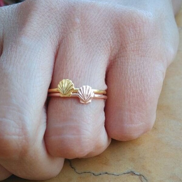 Seashell Ring - Etsy