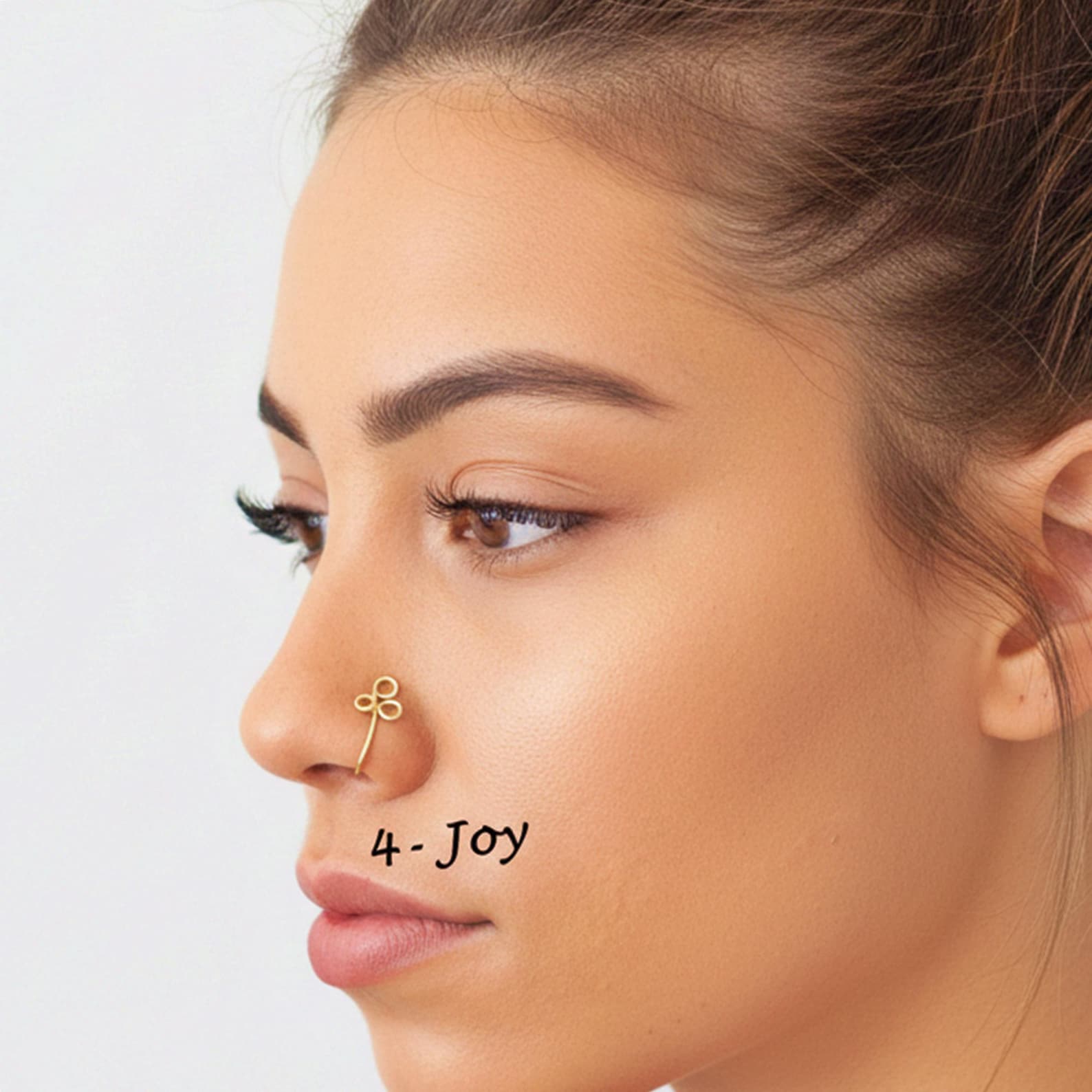 Gold Nose Cuff No Piercing Needed, Fake Nose Ring, Wire Nose Cuffs ...