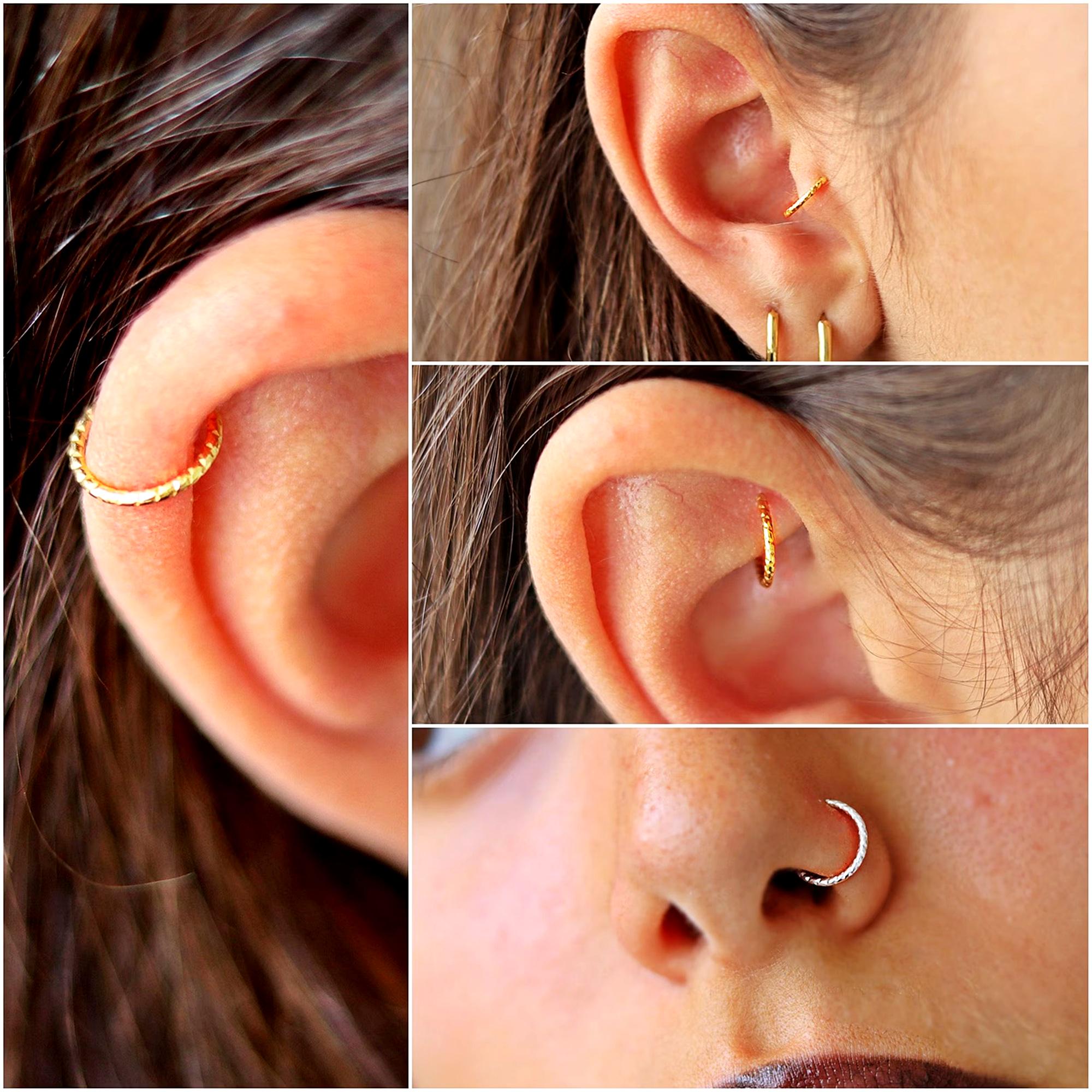 Piercing Tour, Boucles d'oreilles Tour, Boucles d'oreilles Daith ...