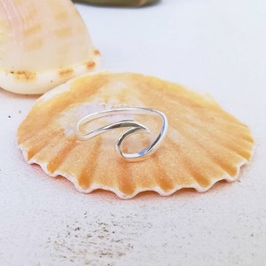 Wave Ring Sterling Silver - Etsy