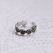 Daisy Toe Ring Sterling Silver Toe Ring Midi Ring Knuckle - Etsy