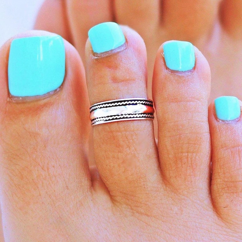 Dainty Big Toe Rings - Etsy