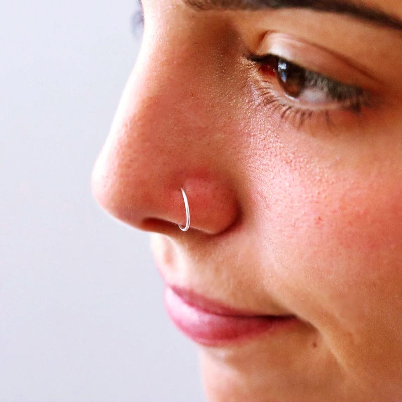 Fake Nose Ring - Etsy