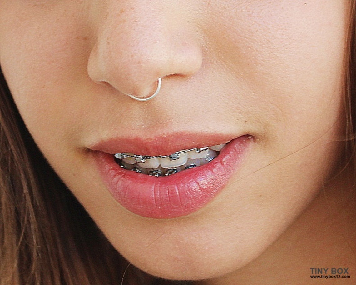 1 Faux Septum Ring Fake Septum Ring Septum Ring Faux - Etsy