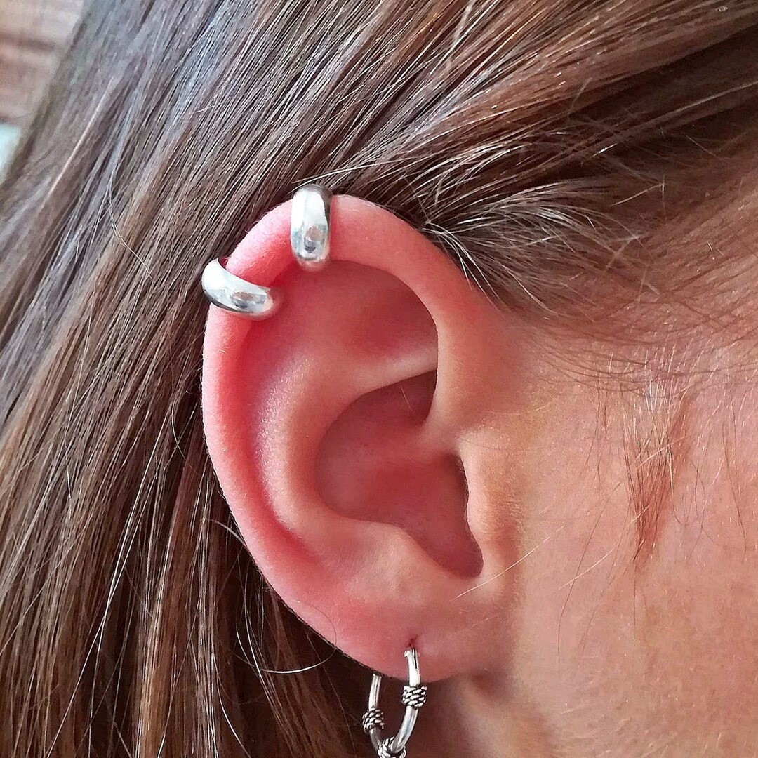 Ear Cuff, Ear Cuff No Piercing, Minimalist Ear Cuff, Cartilage Ear Cuff ...