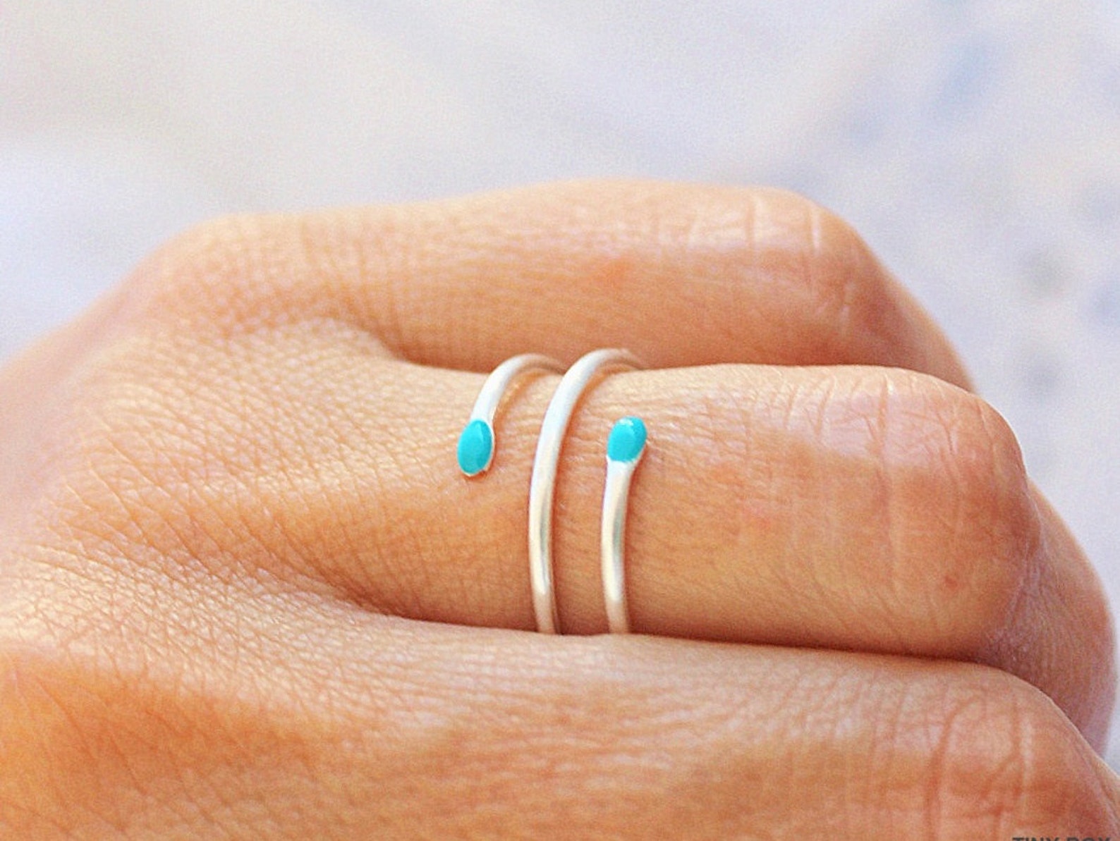 Unique Statement Ring Turquoise Statement Ring Turquoise - Etsy