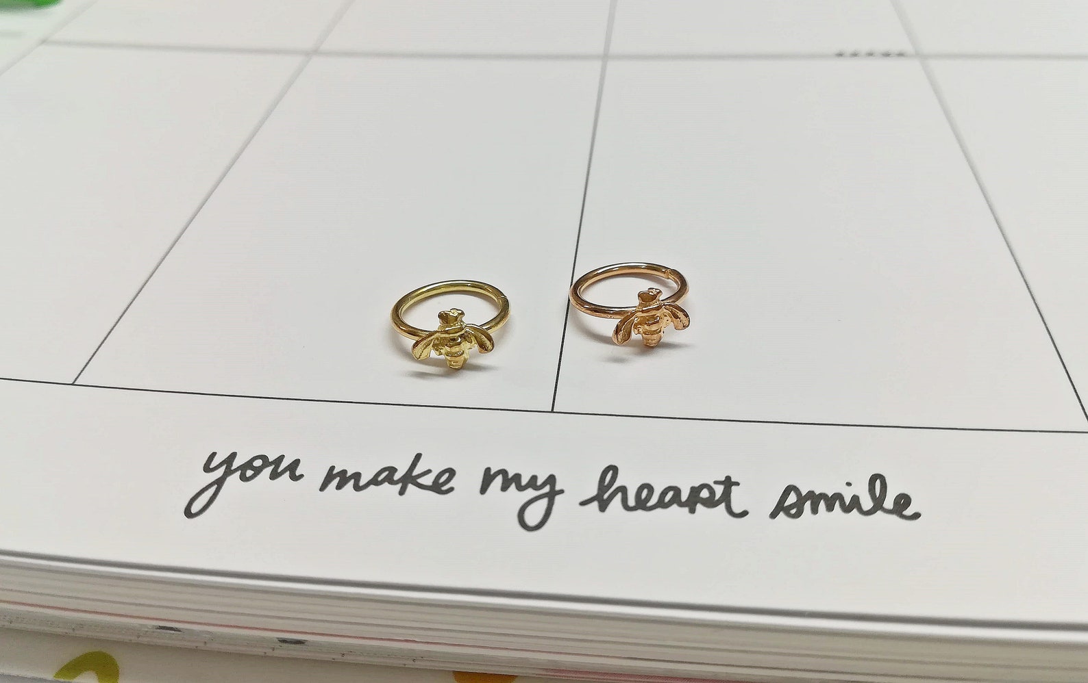 Tiny Bee Conch Ring Bee Helix Earring Honey Bee Earrings - Etsy