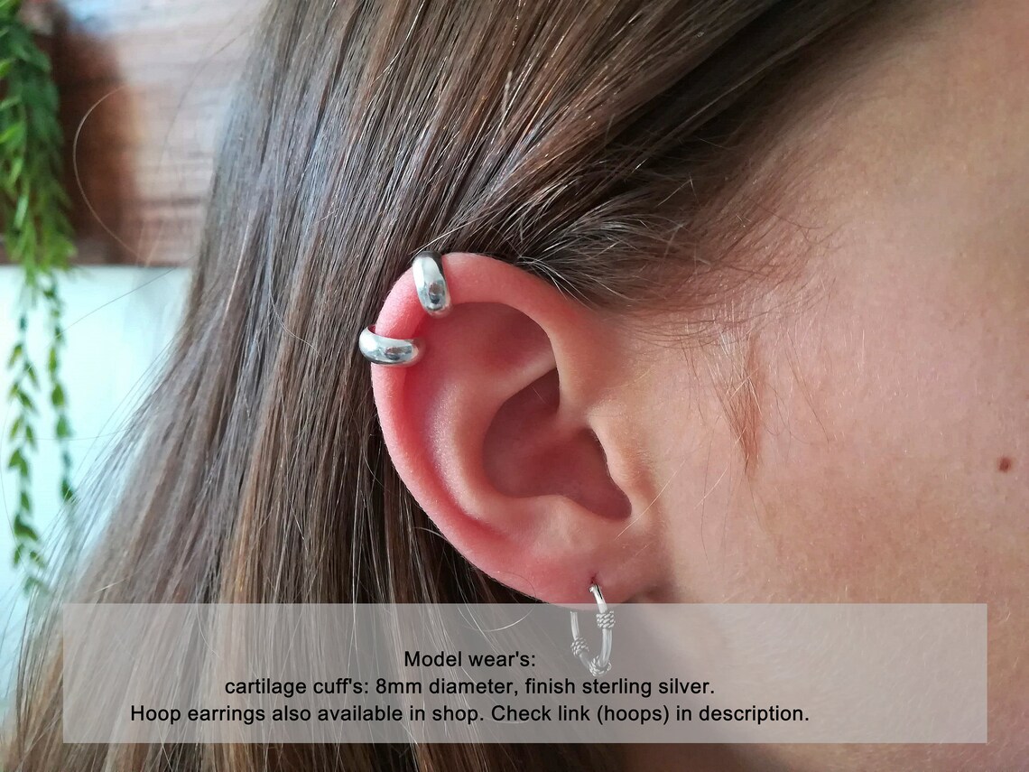 Ear Cuff Ear Cuff No Piercing Minimalist Ear Cuff Cartilage | Etsy