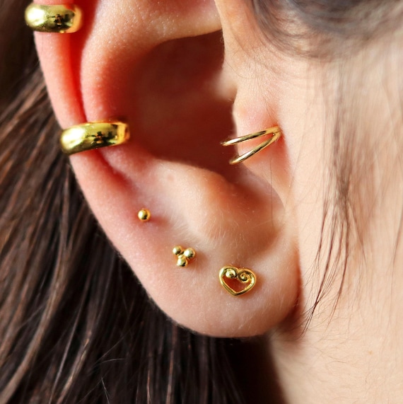 Ear Piercing Double Tragus