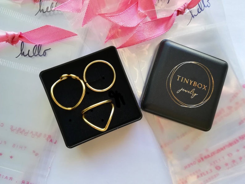 4 Gold Knuckle Ring Set Above the Knuckle Rings Stacking - Etsy