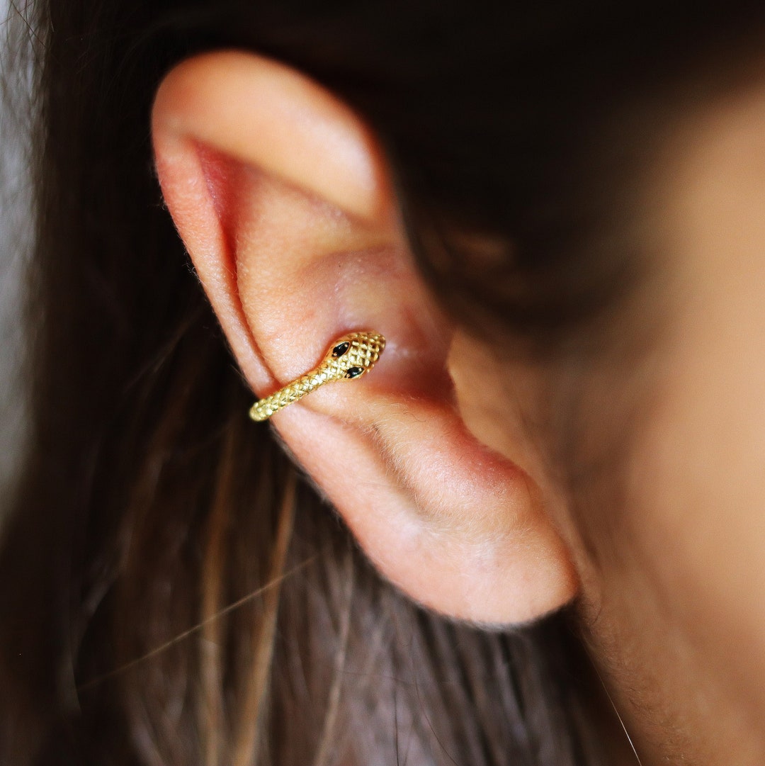 8mm 10mm 12mm Conch Hoop Gold Gold Conch Earring 20 18 16 Gauge Cartilage Earring Conch
