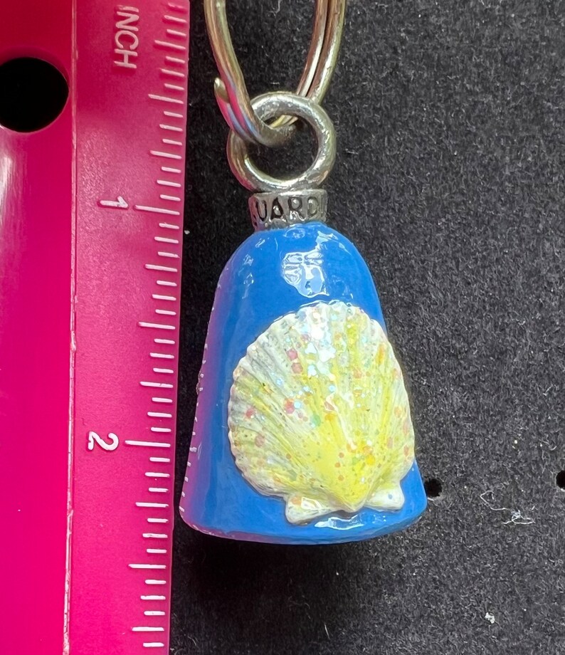Seashell Hand Painted Motorcycle Guardian Bell Seashell-mb-5740 - Etsy