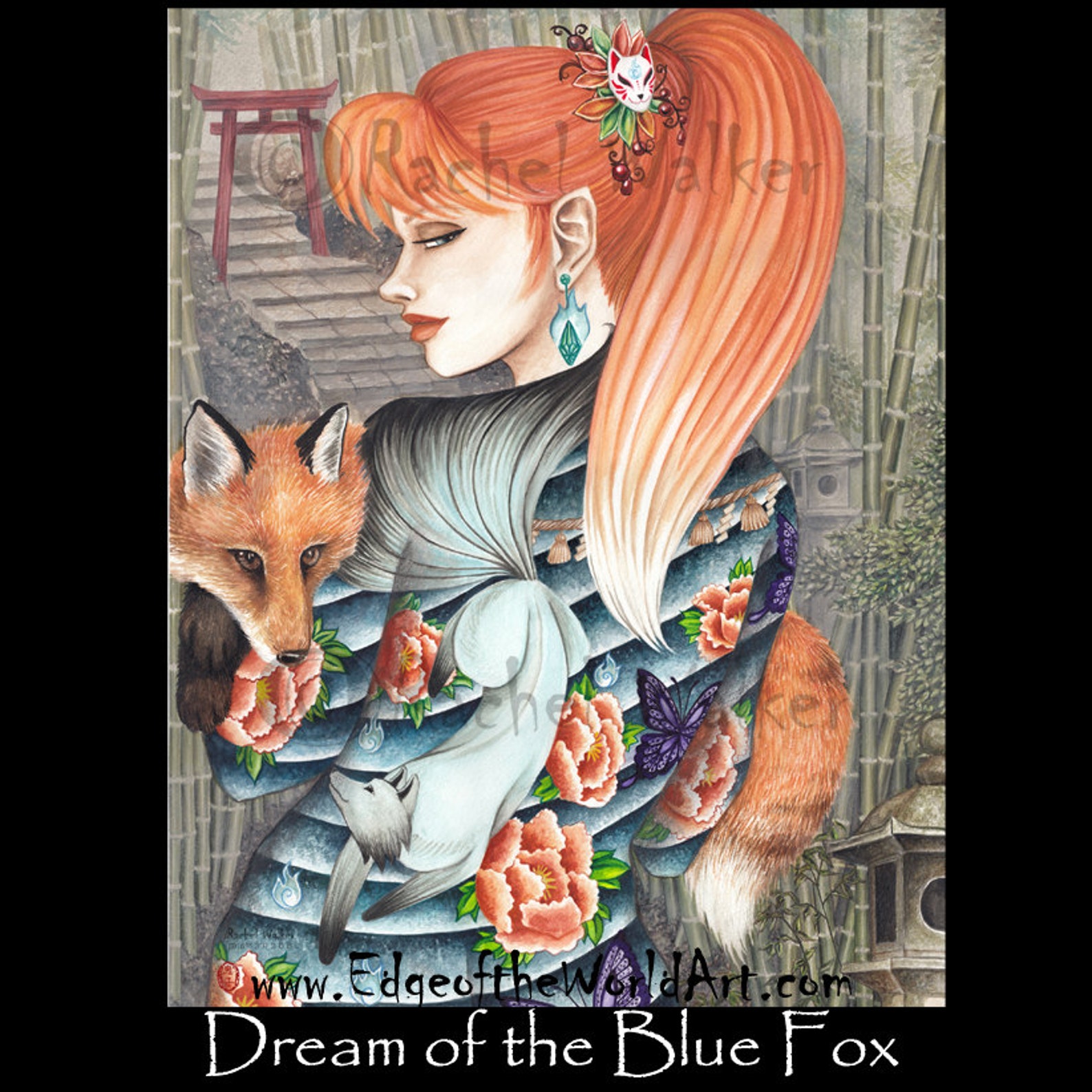 Dream of the Blue Fox, Tattoo, Irezumi, Kitsune, Japanese Fox Spirit ...