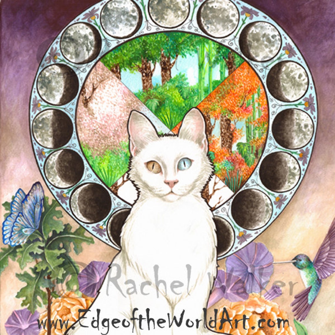 Year of the Cat, Phases of the Moon, Tree of Life, Skull, Death ...